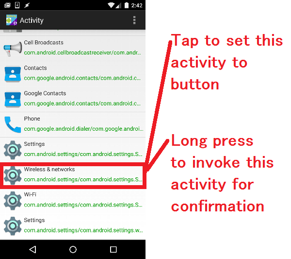 Assign shortcuts to Dimple, a third party plugin app for Dimple, your custom Android NFC buttons